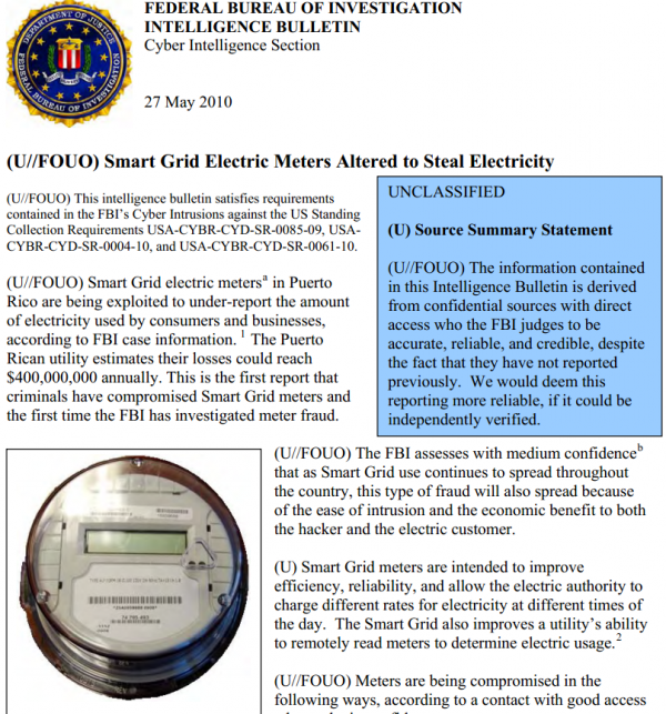 FBI: Smart Meter Hacks Likely to Spread – Krebs on Security