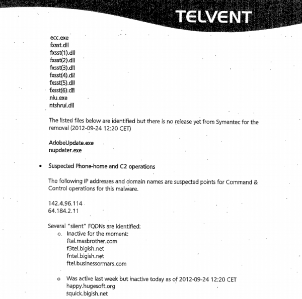 Chinese Hackers Blamed for Intrusion at Energy Industry Giant Telvent ...