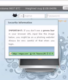 MtGox Phishing Campaign Hits Bing, Yahoo! – Krebs on Security