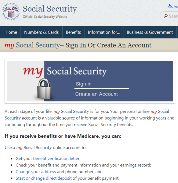 Crooks Hijack Retirement Funds Via SSA Portal – Krebs on Security
