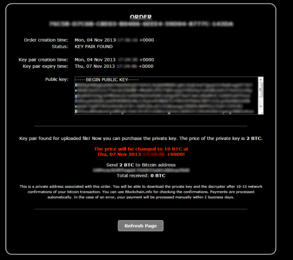 CryptoLocker Crew Ratchets Up the Ransom – Krebs on Security