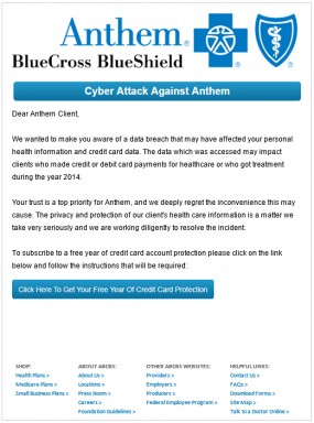 Phishers Pounce on Anthem Breach – Krebs on Security