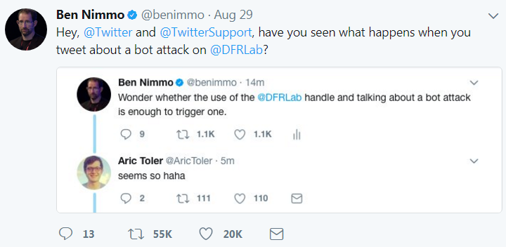 Twitter Bots Use Likes, RTs for Intimidation – Krebs on Security