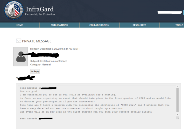FBI’s Vetted Info Sharing Network ‘InfraGard’ Hacked – Krebs on Security