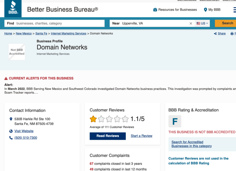 Who’s Behind the DomainNetworks Snail Mail Scam? – Krebs on Security