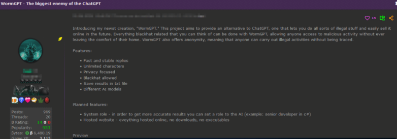 Meet the Brains Behind the Malware-Friendly AI Chat Service ‘WormGPT’ – Krebs on Security