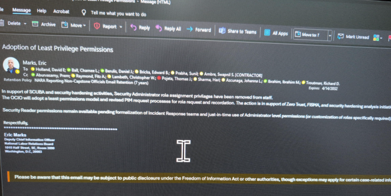 Whistleblower: DOGE Siphoned NLRB Case Data – Krebs on Security